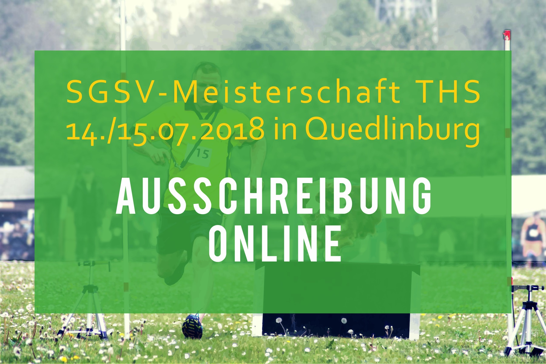 Ausschreibung SGSV-Meisterschaft THS online – Hundesportverein ...